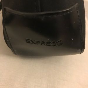 Express | Bags | Express Black Fabric Bag With Tie | Poshmark